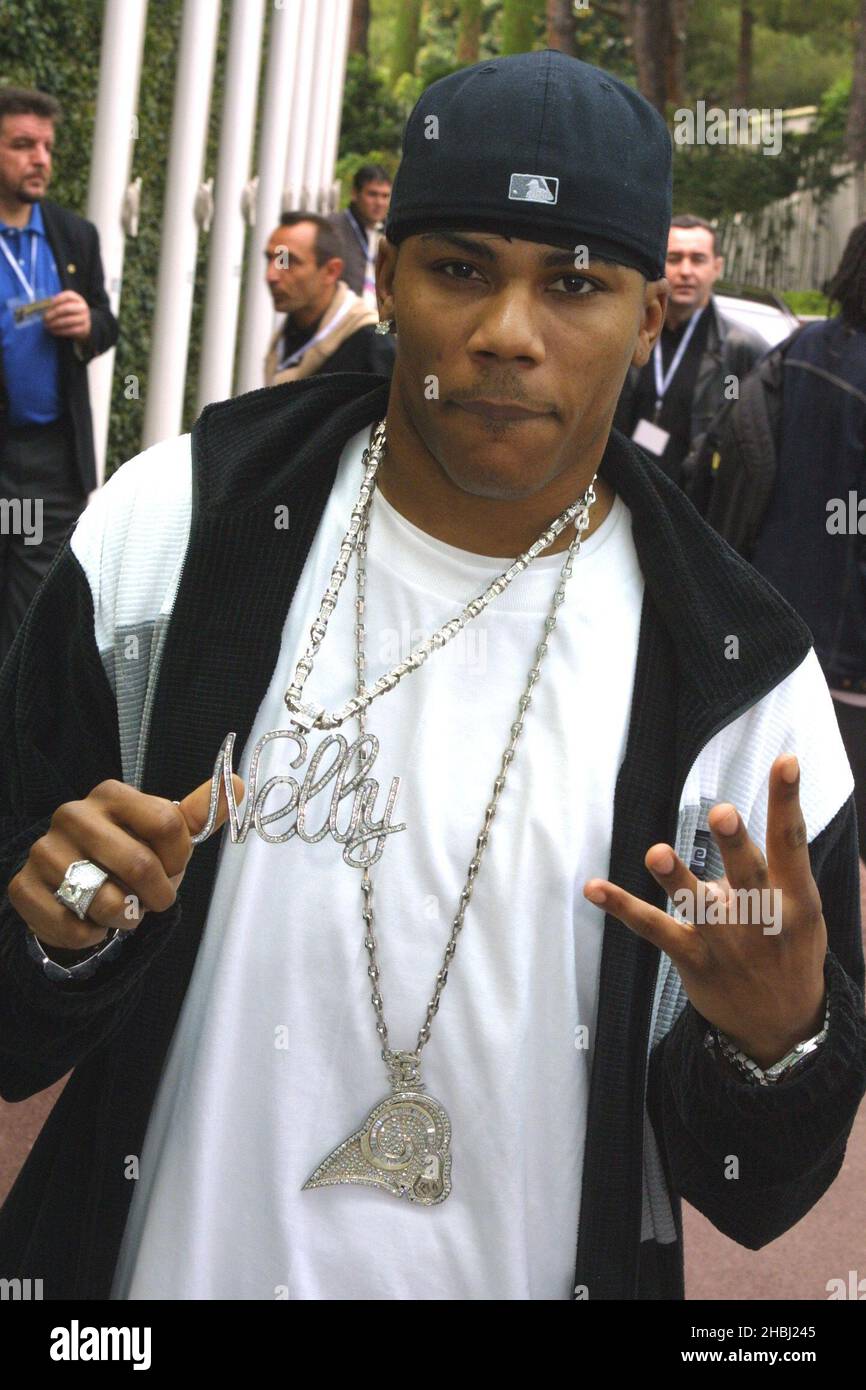 Nelly at the Monte Carlo Music Awards which took place in Monte Carlo ...