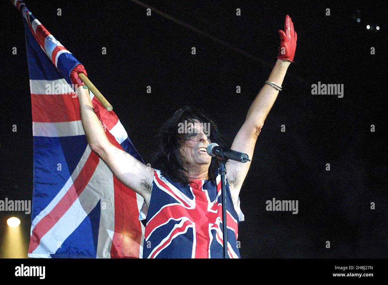 Half length union jack flag hi-res stock photography and images - Alamy