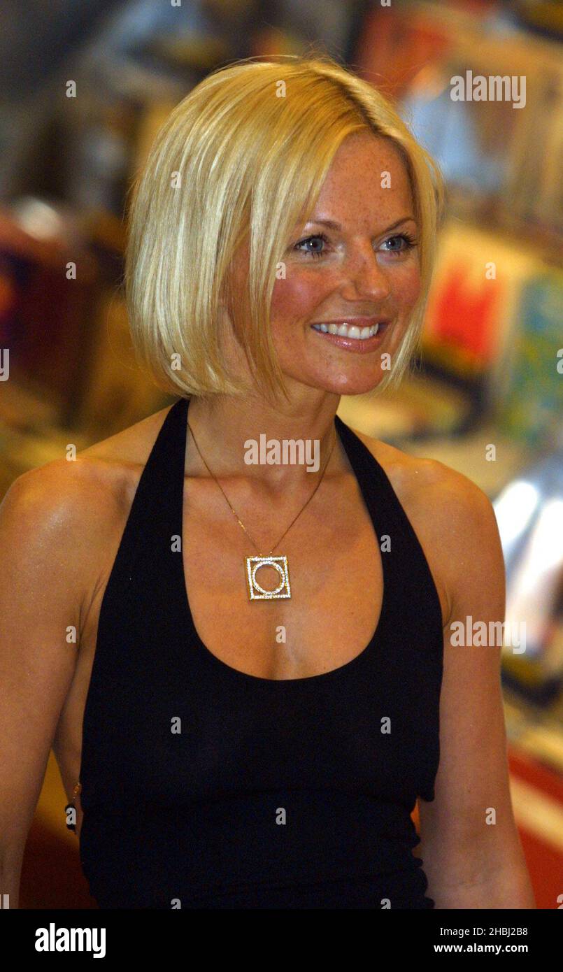 Geri Halliwell launching her second album called Scream If You Wanna Go ...