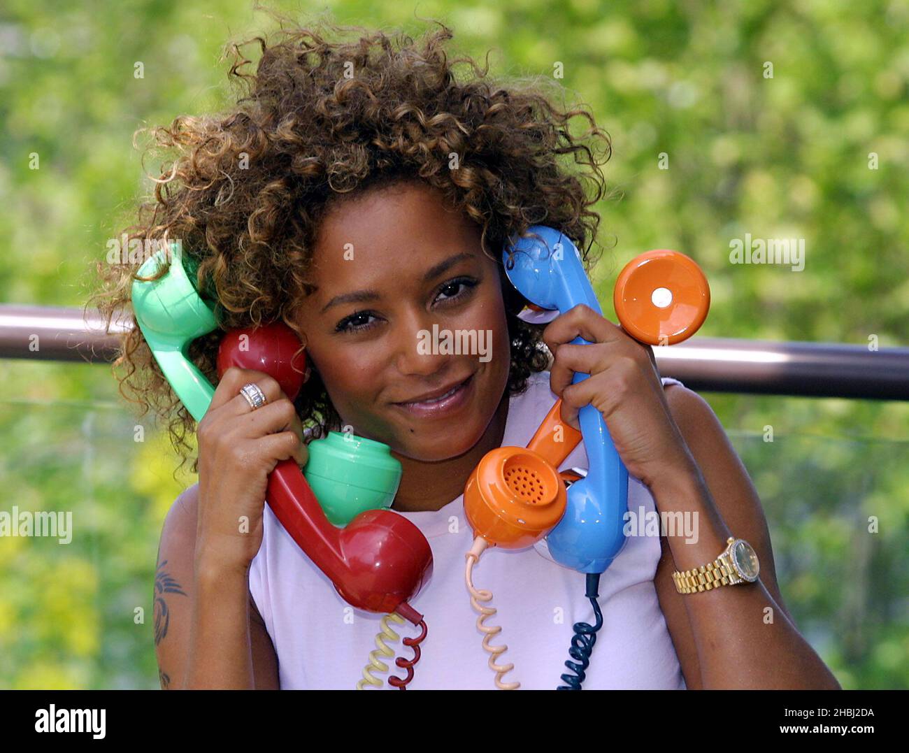 Spice Queen Mel B, Melanie Brown, creates a stir when she attends a ...