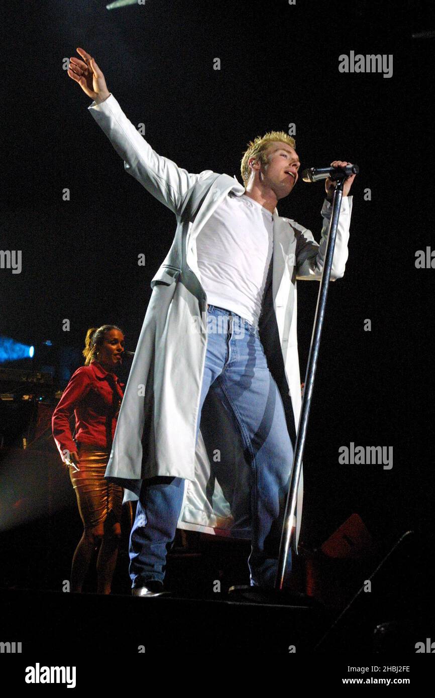 Ronan Keating in concert at Wembley Arena in London. Live. Full Length ...