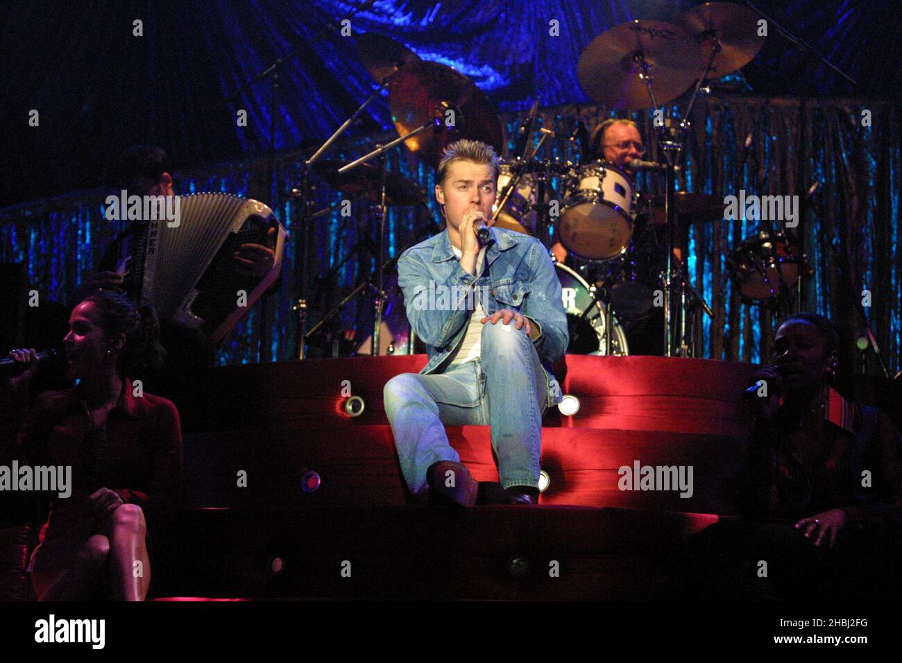 Ronan Keating in concert at Wembley Arena in London. Live. Full Length ...