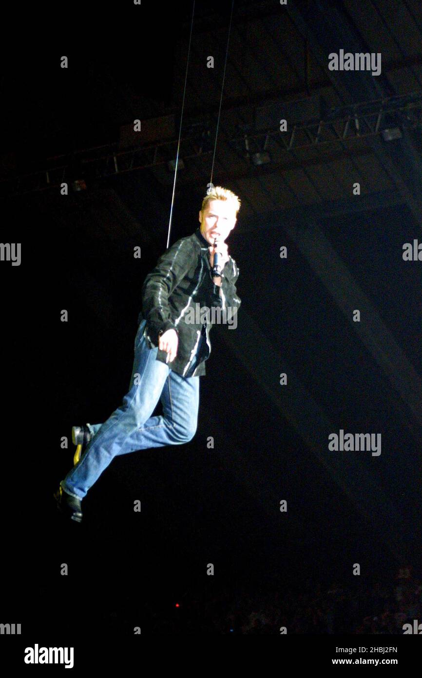 Ronan Keating in concert at Wembley Arena in London. Live. Full Length ...