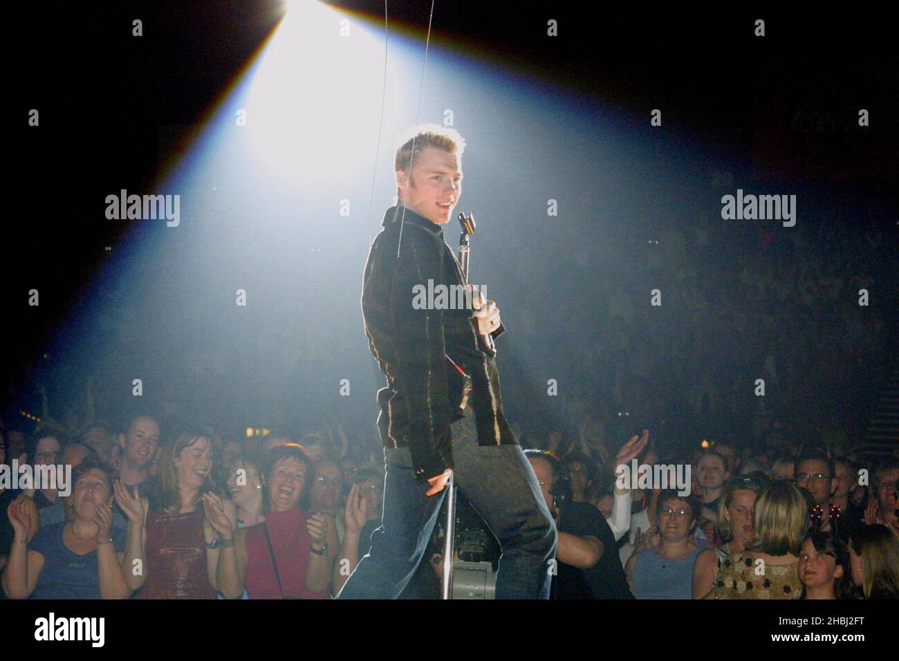 Ronan Keating in concert at Wembley Arena in London. Live. Full Length ...