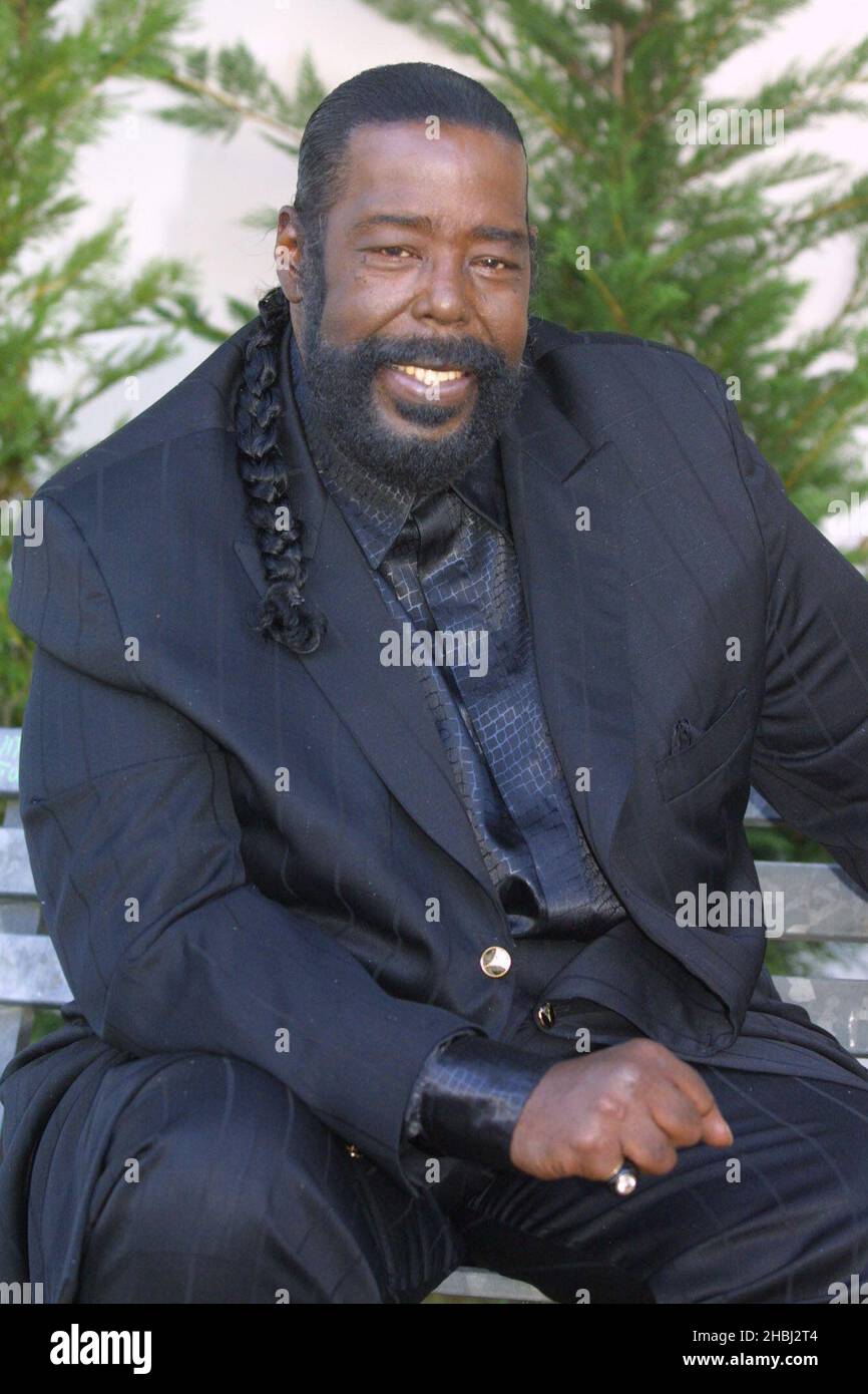 Barry white hi-res stock photography and images - Alamy