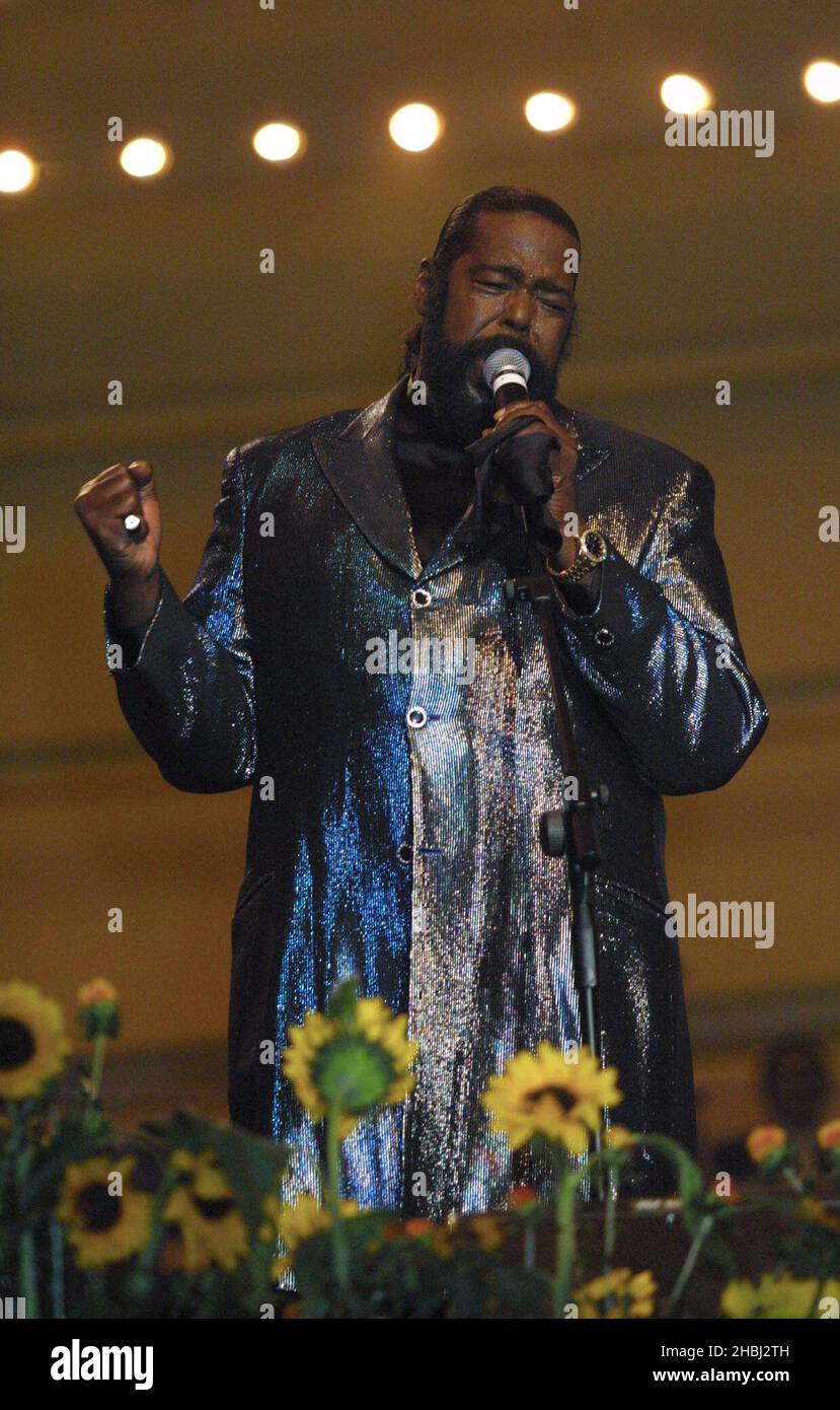Barry white hi-res stock photography and images - Alamy