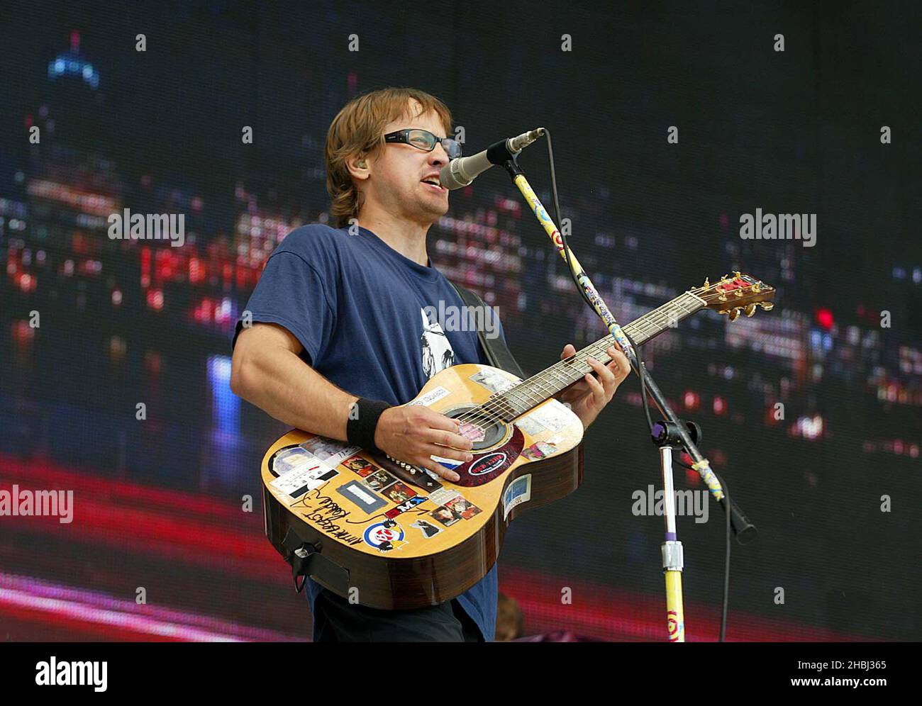 Wheatus perform live on stage at the Capital FM Prince's Trust Party in ...