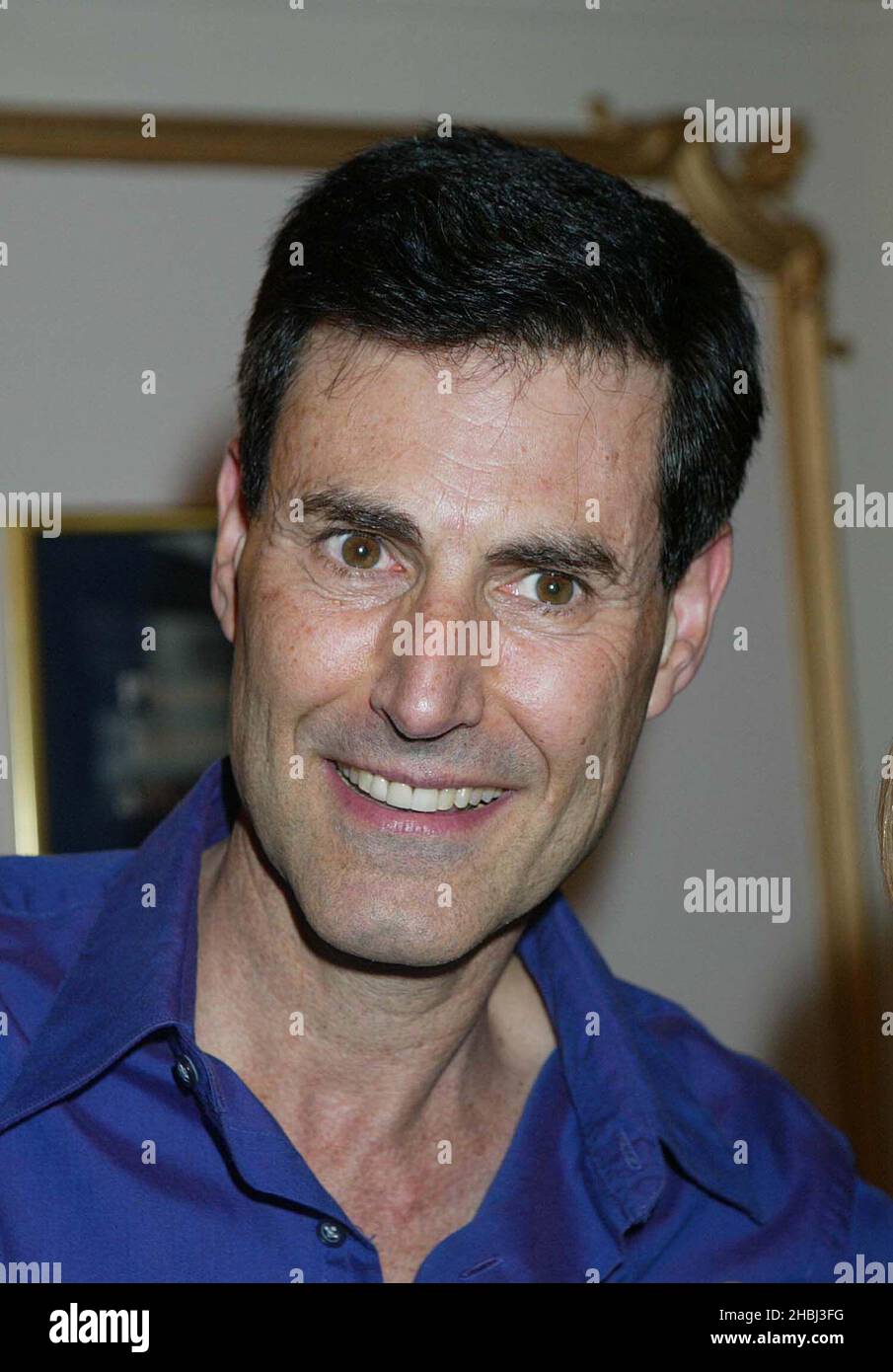 Uri Gellar at the "Stars in Your Eyes" Charity Gala Performance at Her ...