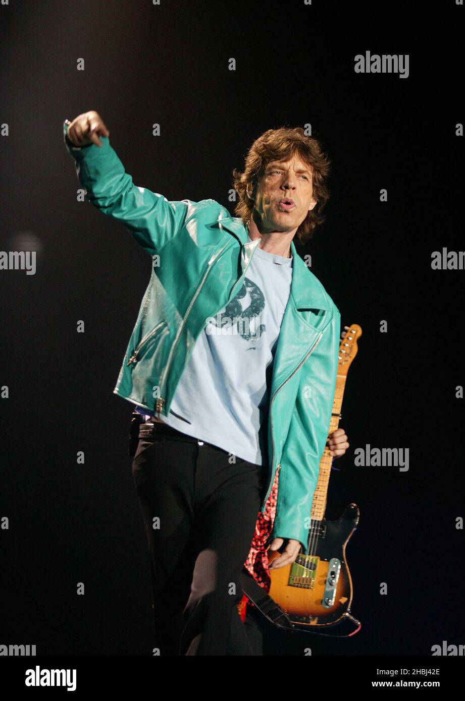 Mick jagger tour hi-res stock photography and images - Alamy