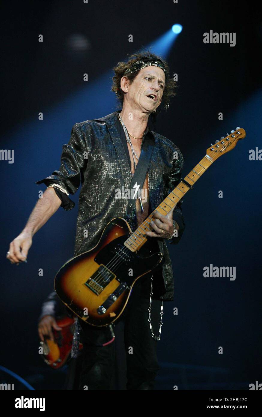 Rolling Stones perform live on stage at the Wembley Arena London Stock Photo - Alamy