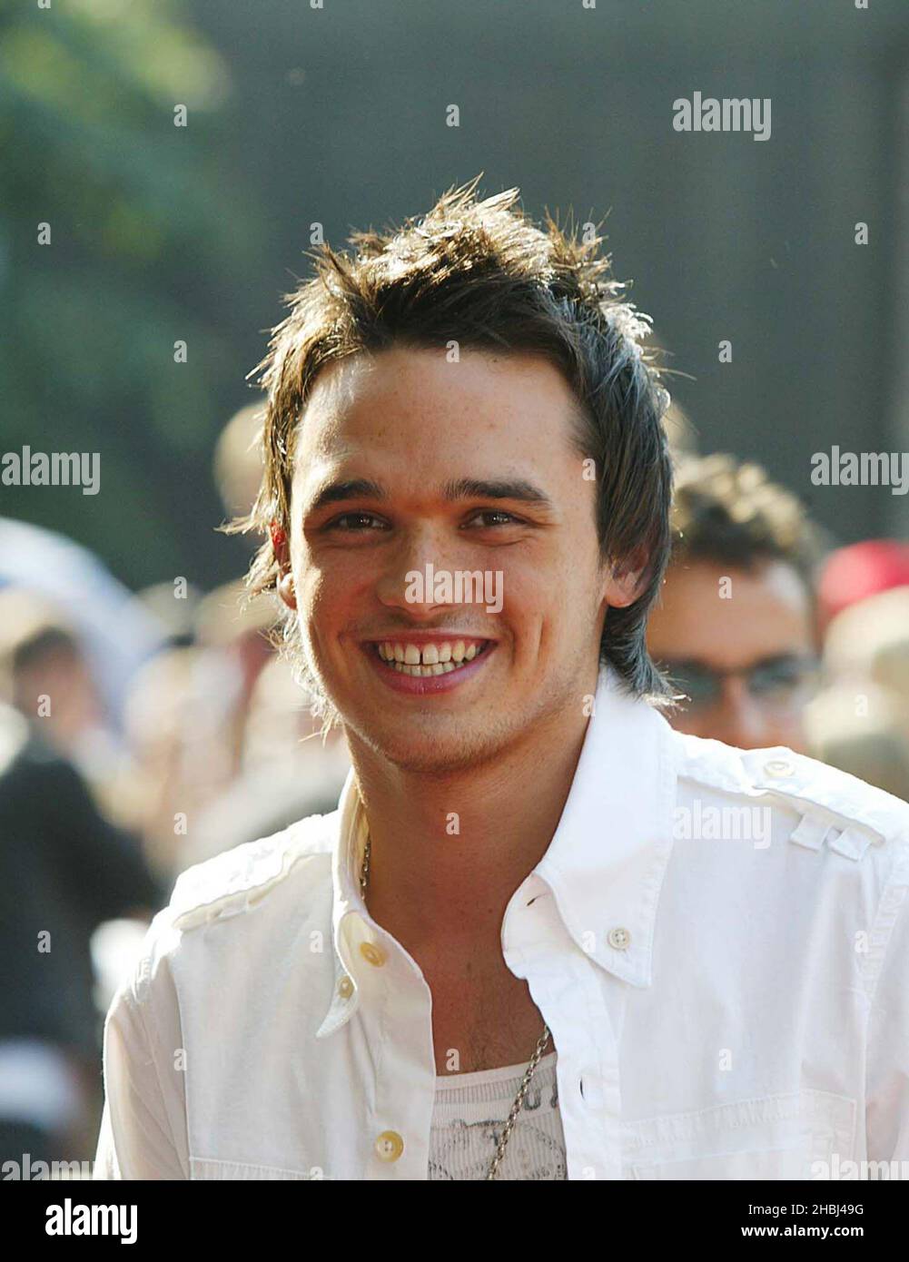 Gareth Gates at the Disney Channel Kids Awards at the Royal Albert Hall ...