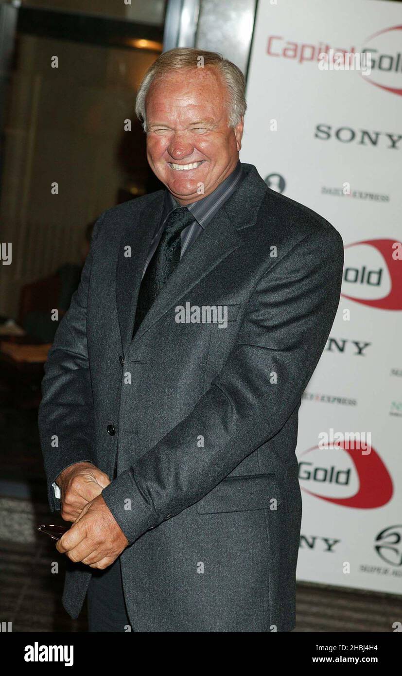 Ron Atkinson ex football manager at Capital Gold Legend Arrivals at the ...