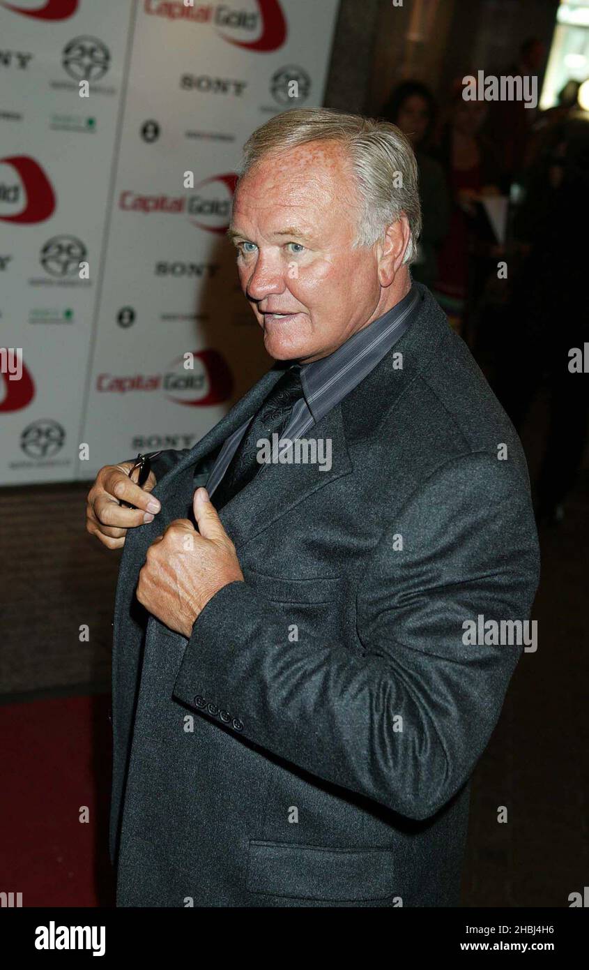 Ron Atkinson ex football manager at Capital Gold Legend Arrivals at the ...
