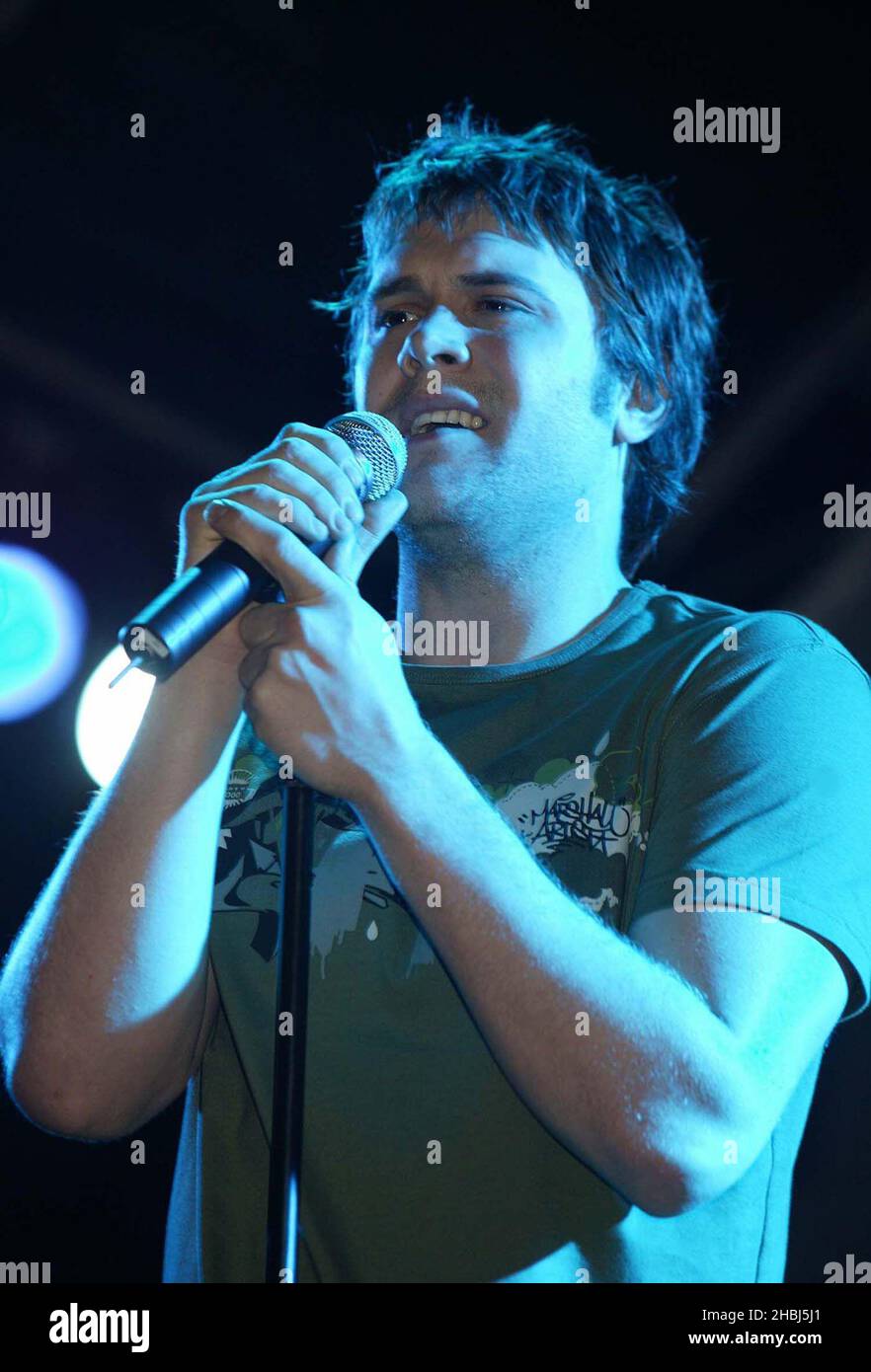 Daniel Bedingfield performs and switches on Regent Street Christmas ...