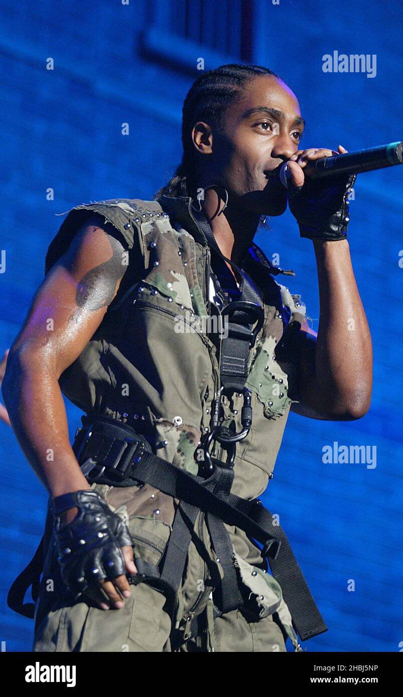 Blue promote their new album "Guilty" and perform live in concert at ...