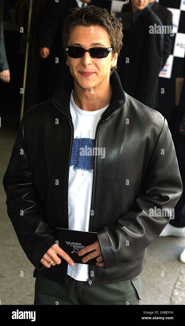 Ritchie from Five at the Capital FM Awards held at the Royal Lancaster ...