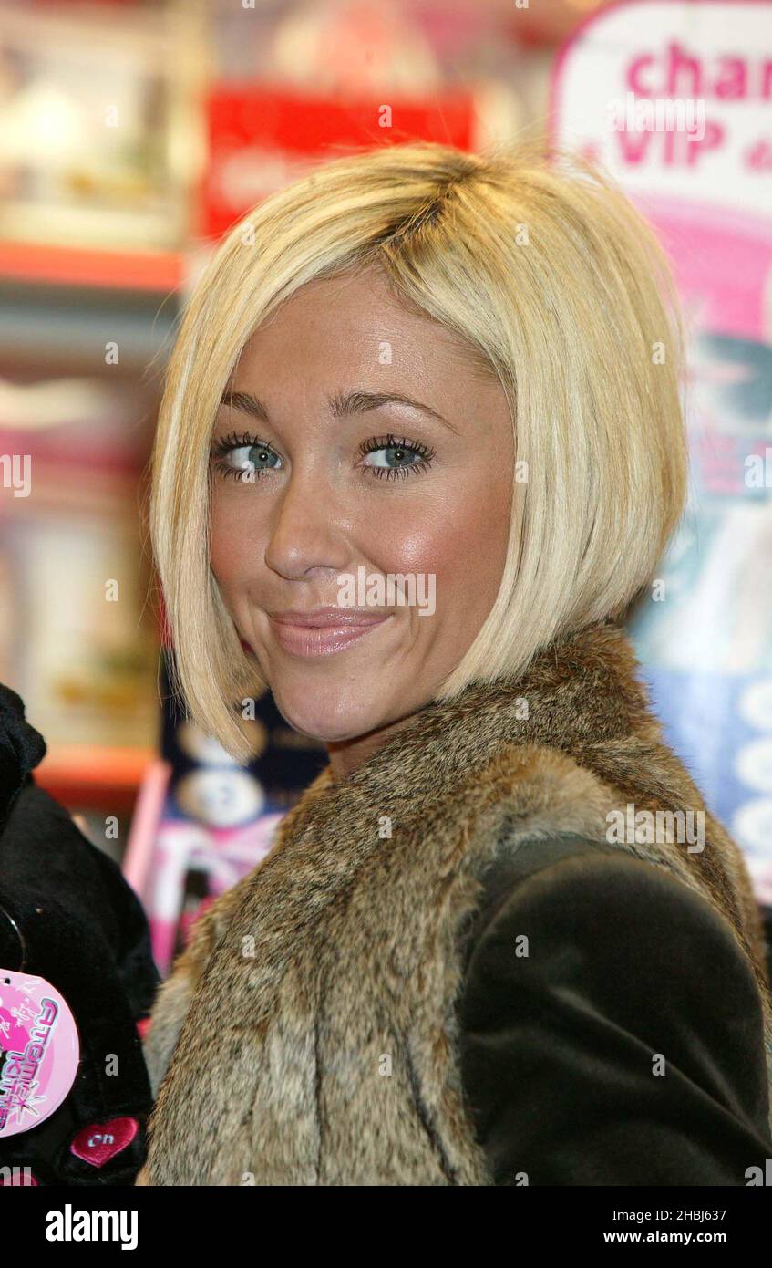 Atomic Kitten launch Kitten Cosmetics at Superdrug, Oxford Street ...