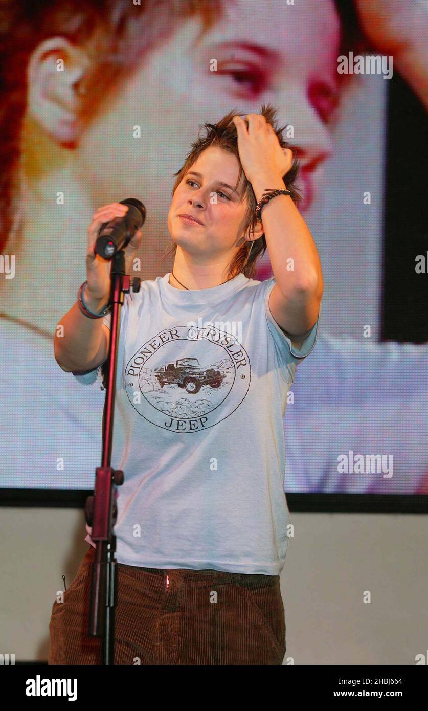 Alex Parks signs copies of her new album "An Introduction To Me" and ...