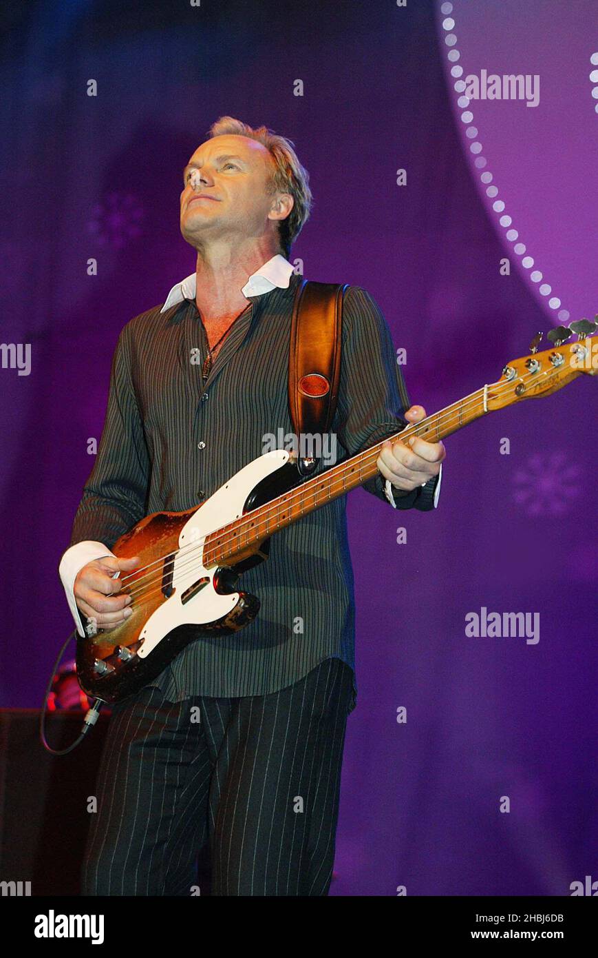 Sting live aid hi-res stock photography and images - Alamy