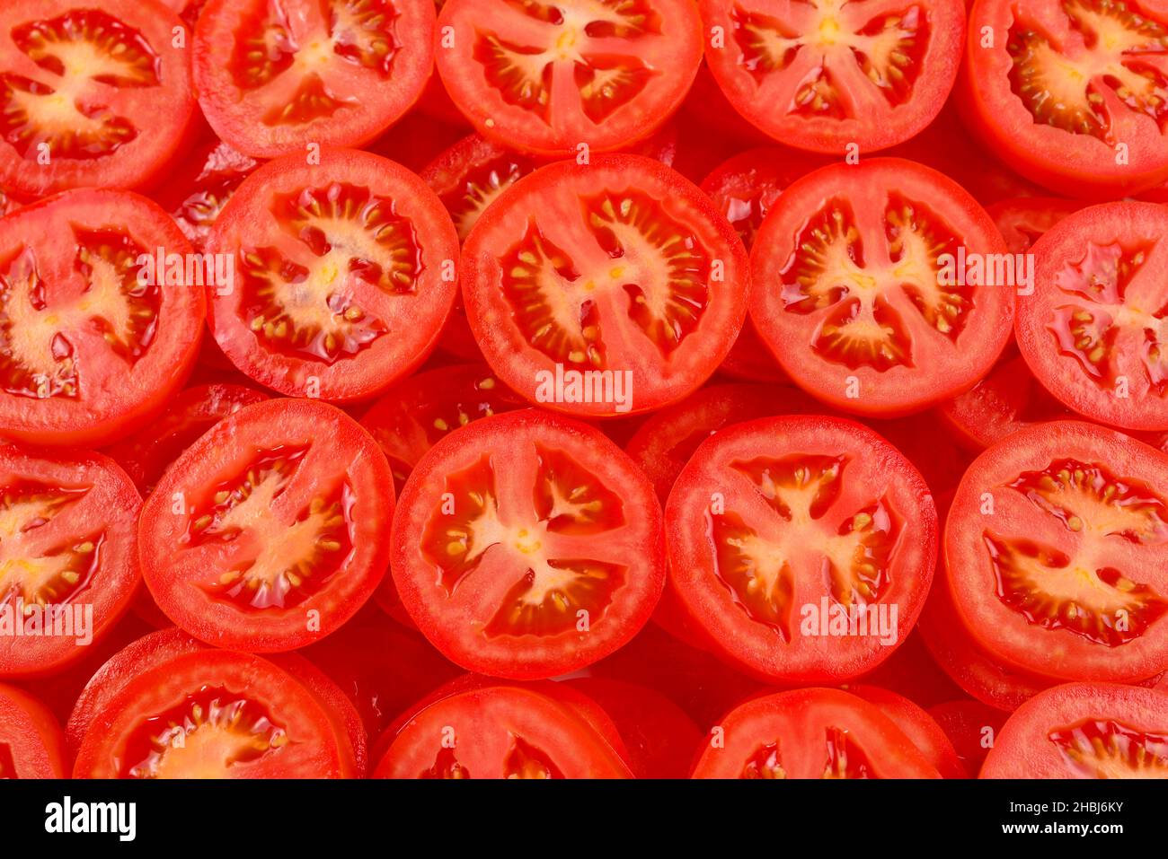 Tomato sliced texture hi-res stock photography and images - Alamy
