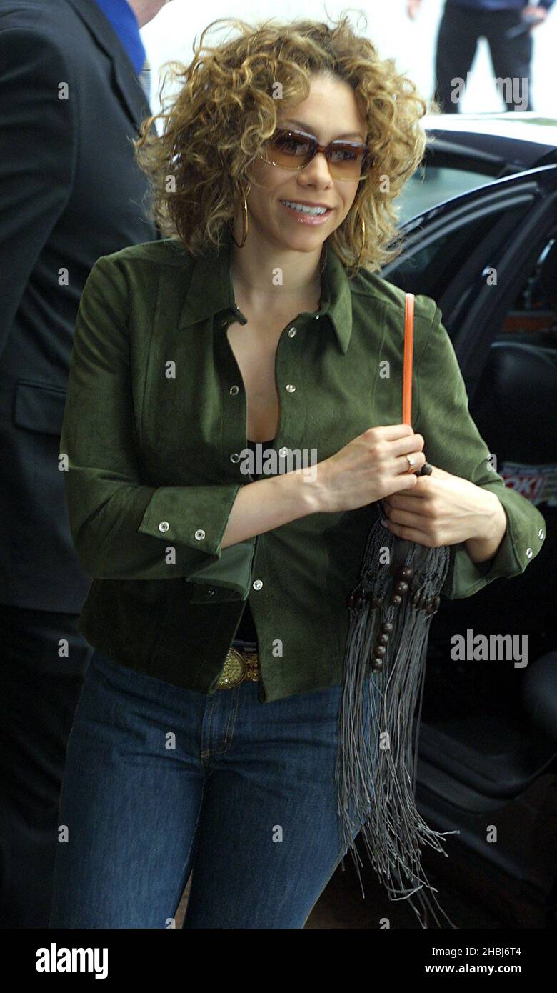 Dina Carroll at the Capital FM Awards held at the Royal Lancaster Hotel ...