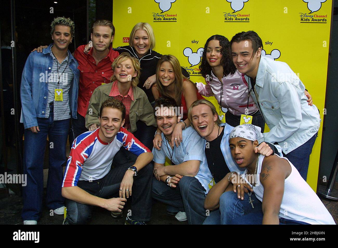 A1 & S CLUB 7 AT DISNEY CHANNEL KIDS AWARDS AT 'SOUND' IN LONDON ...