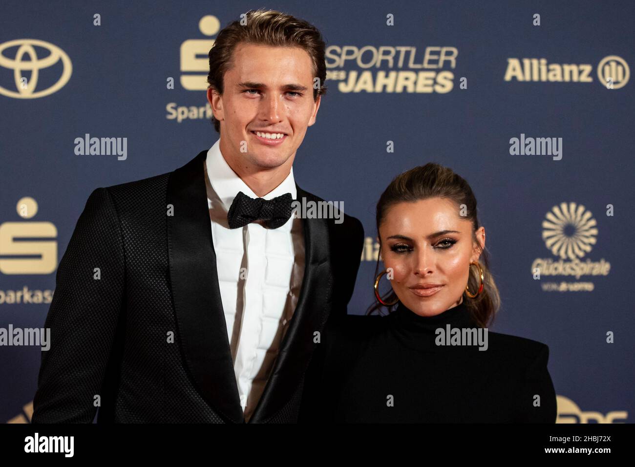 Alexander zverev and sophia thomalla hi-res stock photography and ...