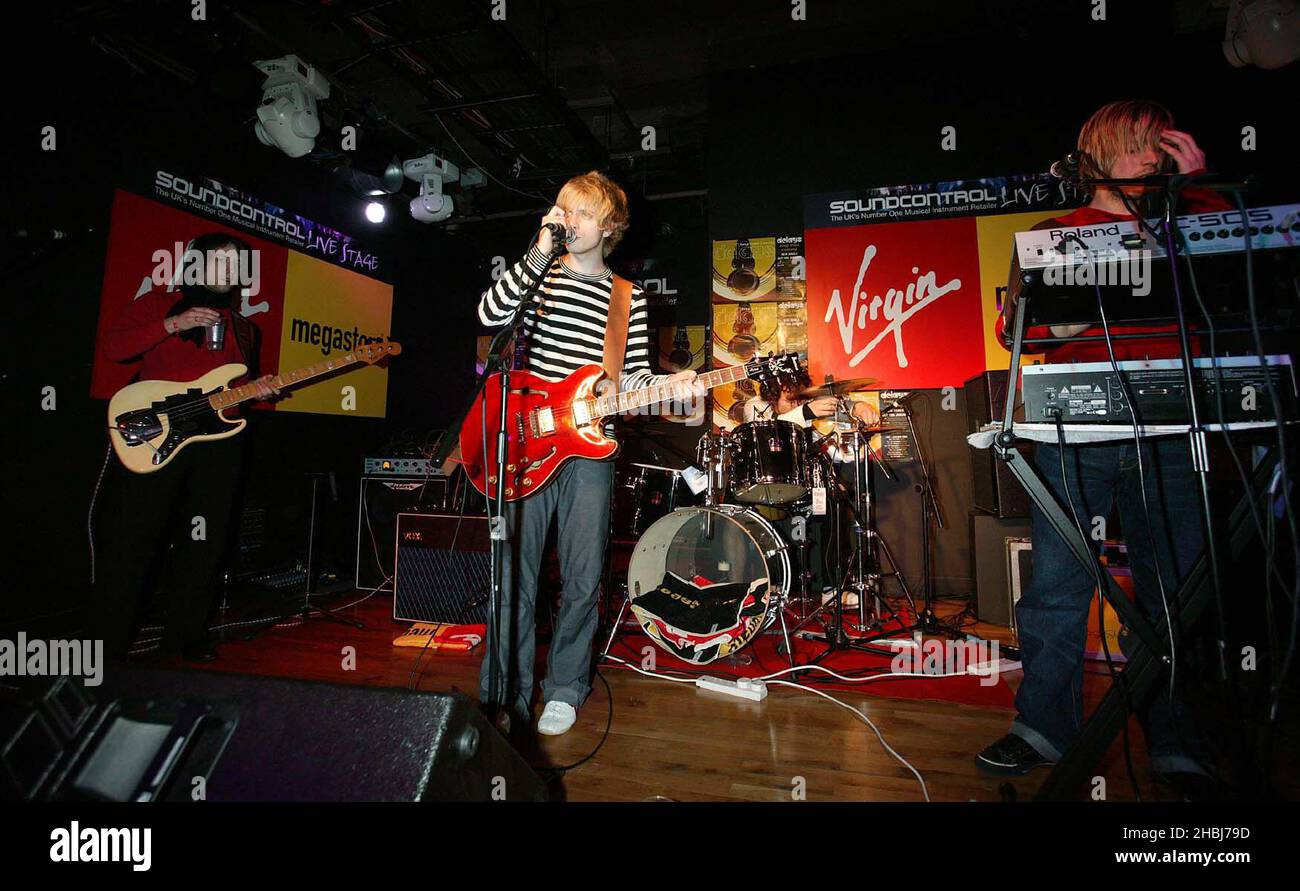 The Delays at Virgin Megastore, Oxford Street, London. Southampton's ...