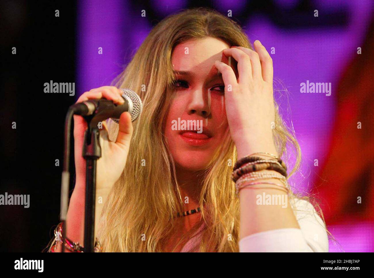 Joss Stones16-year-old soul-edged pop singer appears in-store to sign ...
