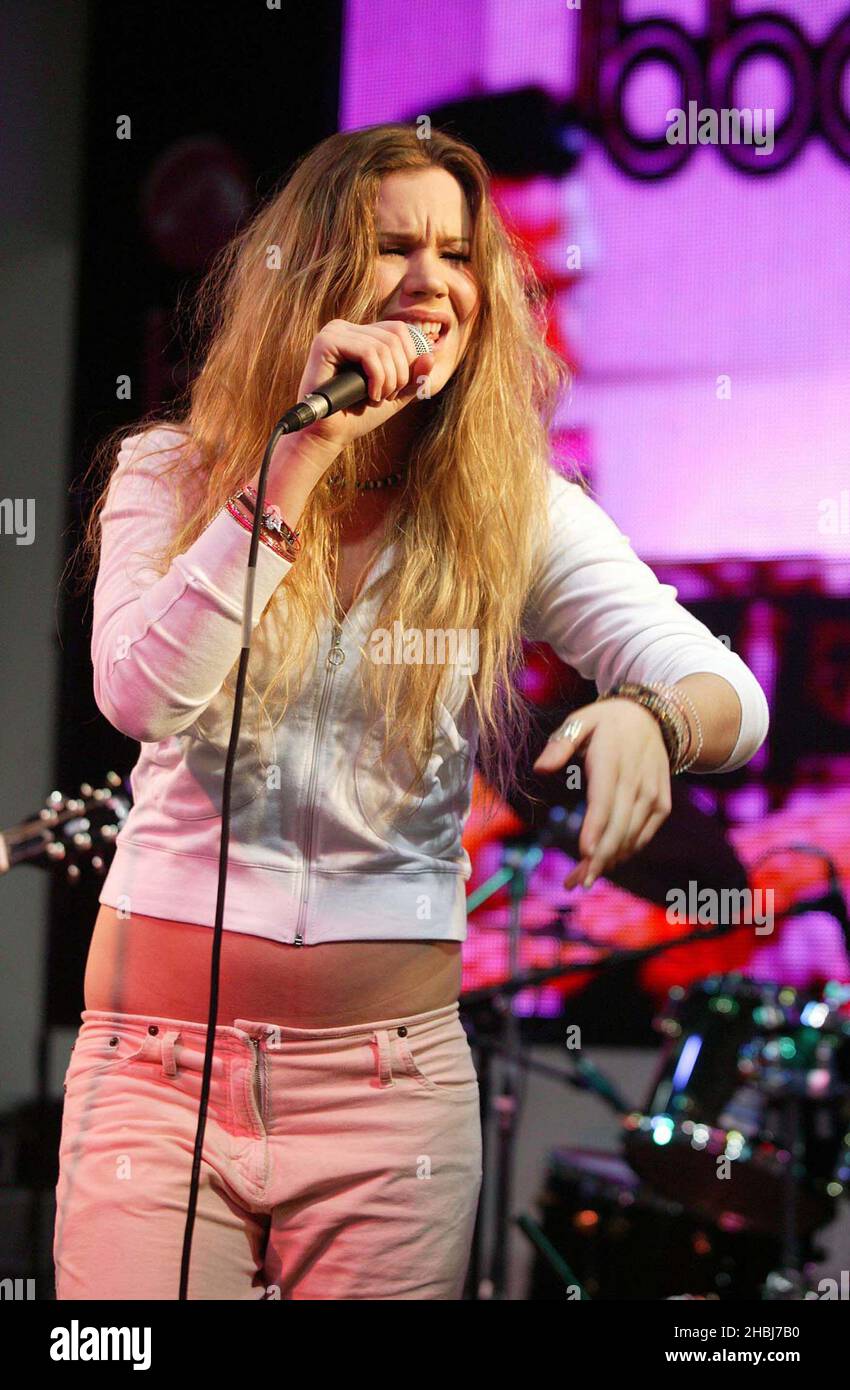 Joss Stones16-year-old soul-edged pop singer appears in-store to sign ...