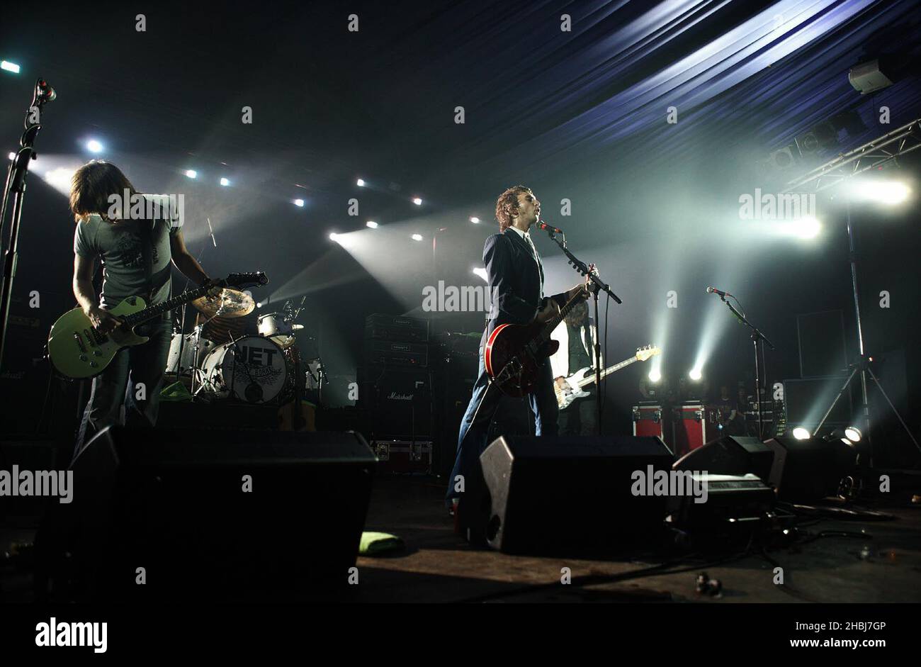 Jet (Australian Rock Group) perform live on stage at the Po Na Na at ...