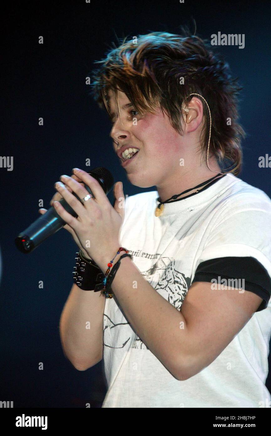 Alex Parks plays G-A-Y at London's Astoria. *** Local Caption *** Alex ...