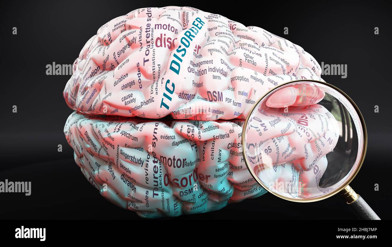 Tic disorder in human brain hi-res stock photography and images - Alamy