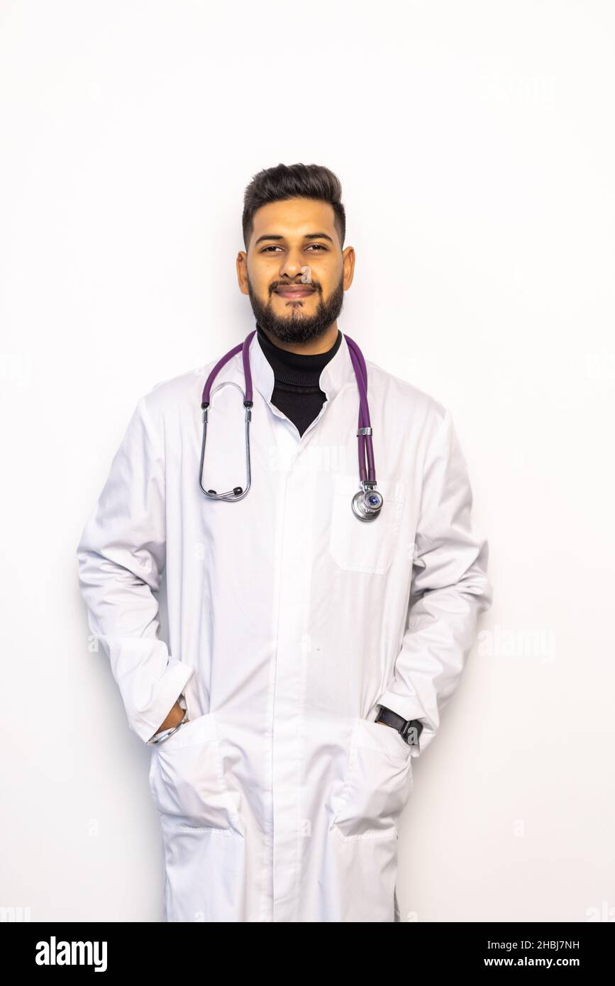 Indian man doctor hi-res stock photography and images - Alamy