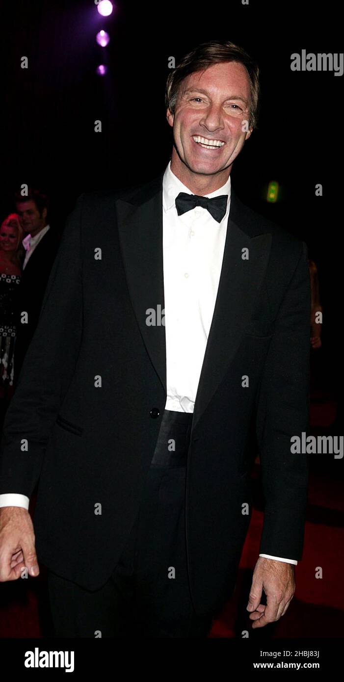Lord brockett arrives at the 2004 brits awards hi-res stock photography ...