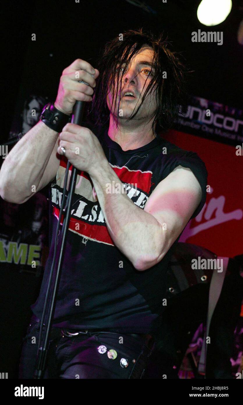 Amen perform live on stage and sign new album at the Virgin Megastore ...