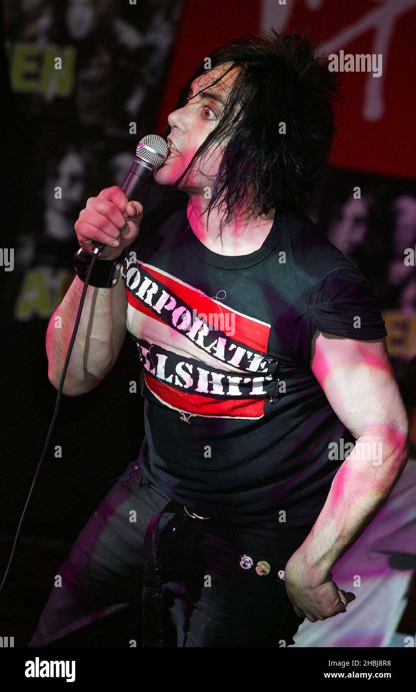 Amen perform live on stage and sign new album at the Virgin Megastore ...