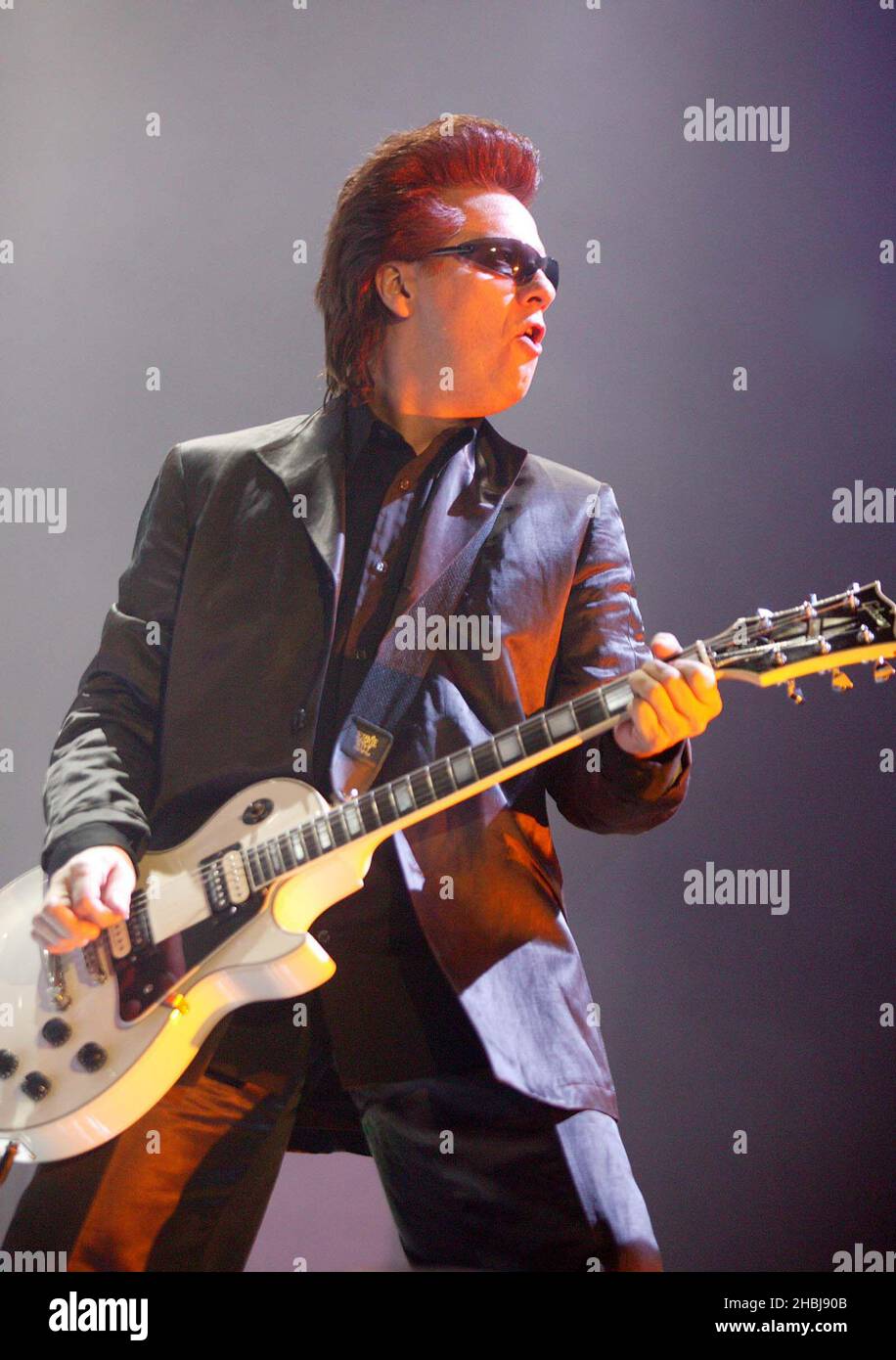 Duran Duran perform live on stage at the Wembley Arena in London Stock ...