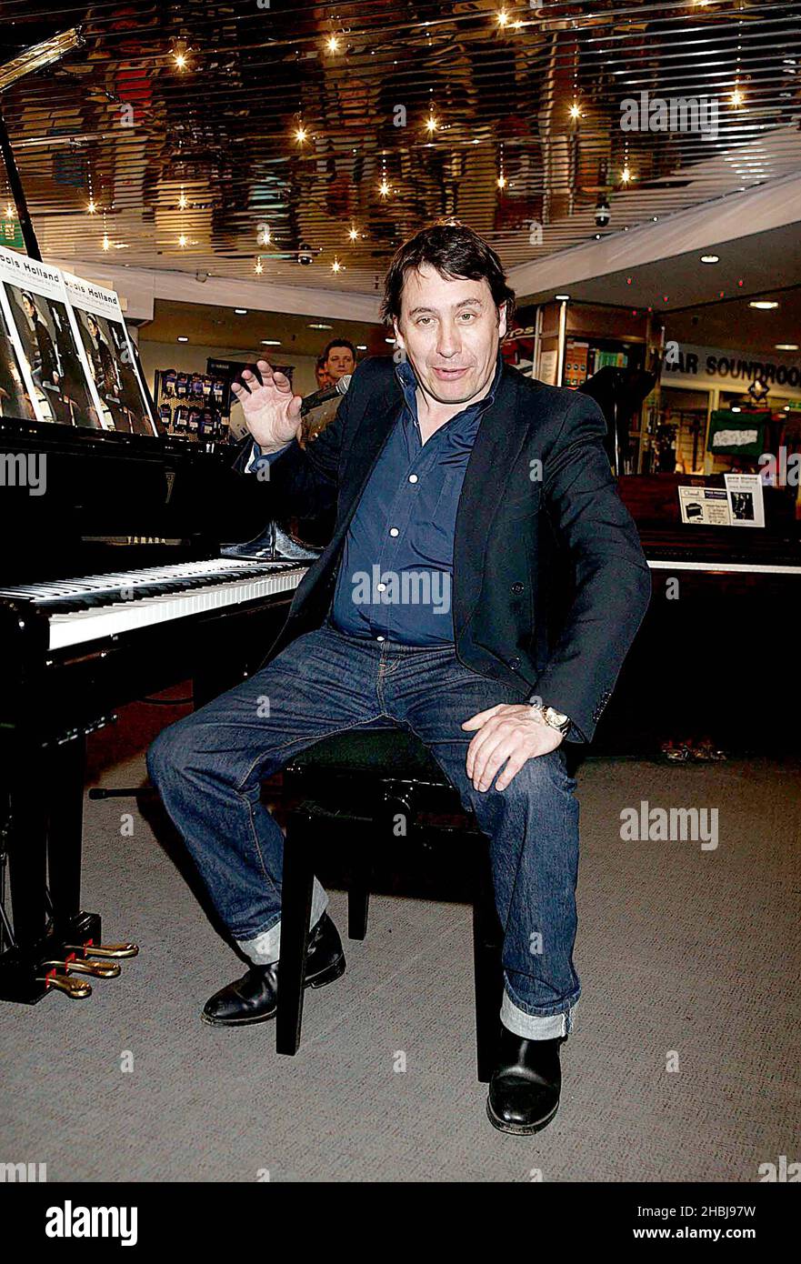 Jools Holland signs copies of first ever book of compositions,'The Hand ...