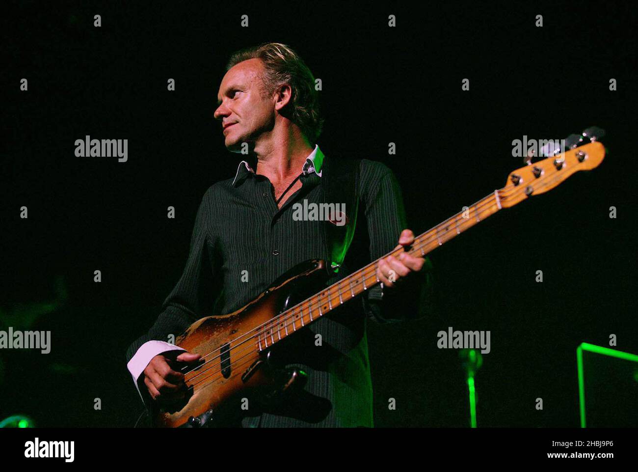 Sting performs live on stage at the Royal Albert Hall in London Stock ...