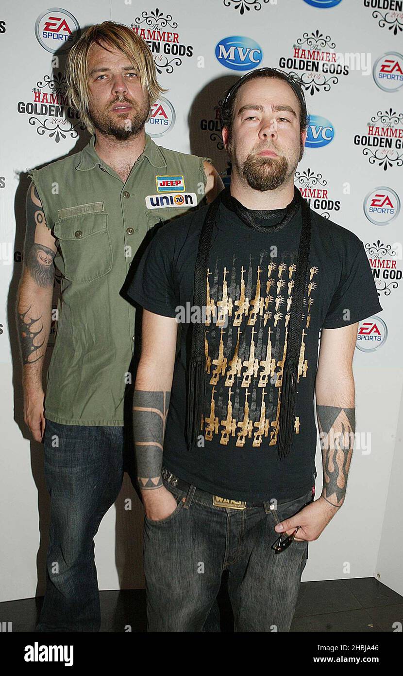 Dan from A at "The Metal Hammer Golden Gods Awards" at Ocean on June 7 ...