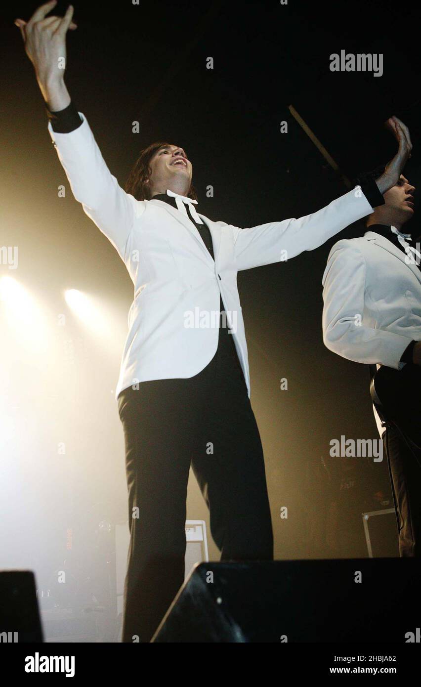 The Hives perform on stage at the Electric Ballroom Camden on June 3 ...