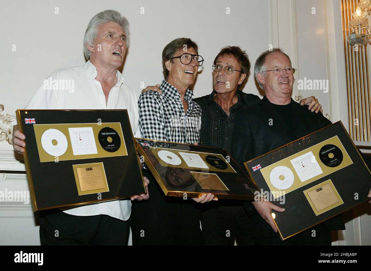 Cliff Richard And His Former Backing Band The Shadows Reunite For A