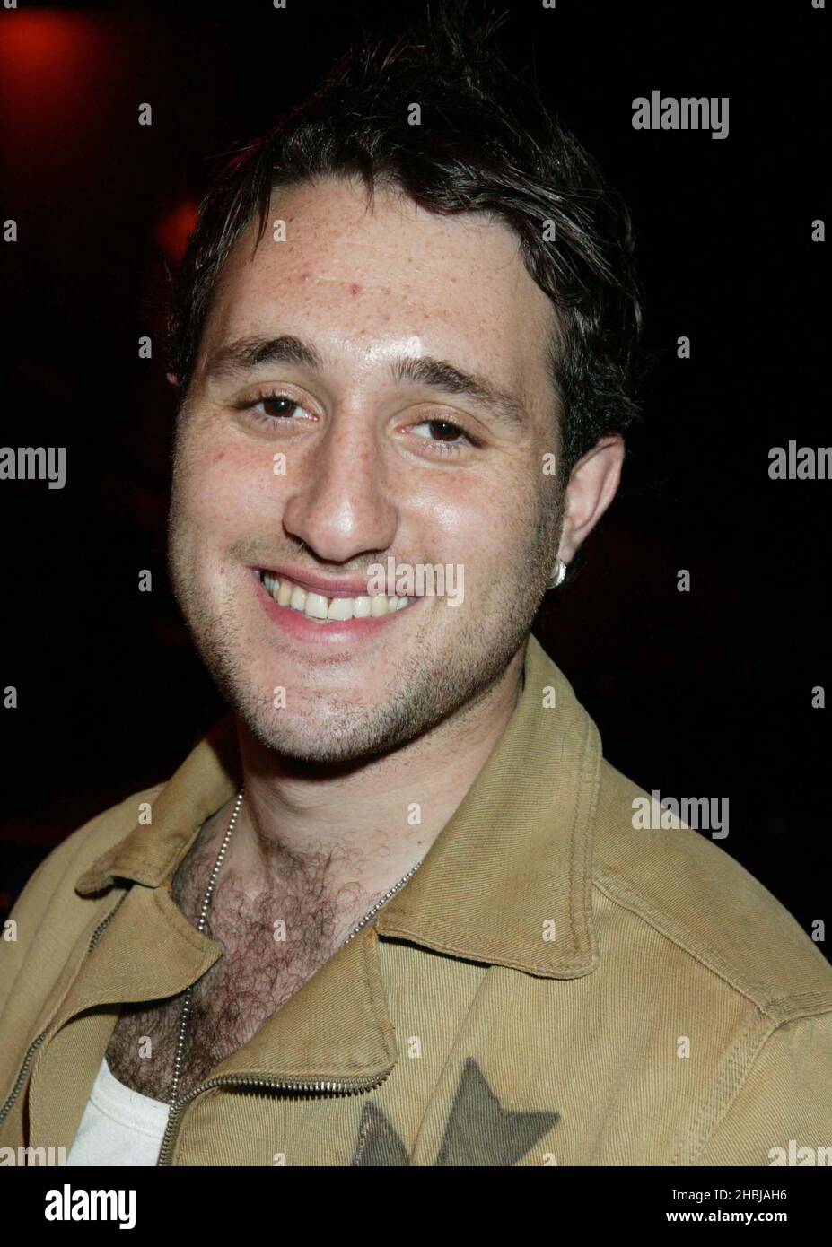 Anthony Costa from Blue poses outside but not with Jodie Marsh at the ...