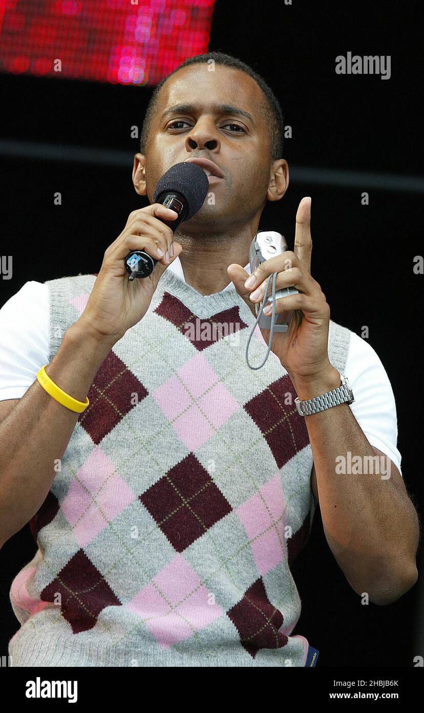 Andy Peters at the Princes Trust Capital FM Party, in the Park at Hyde ...