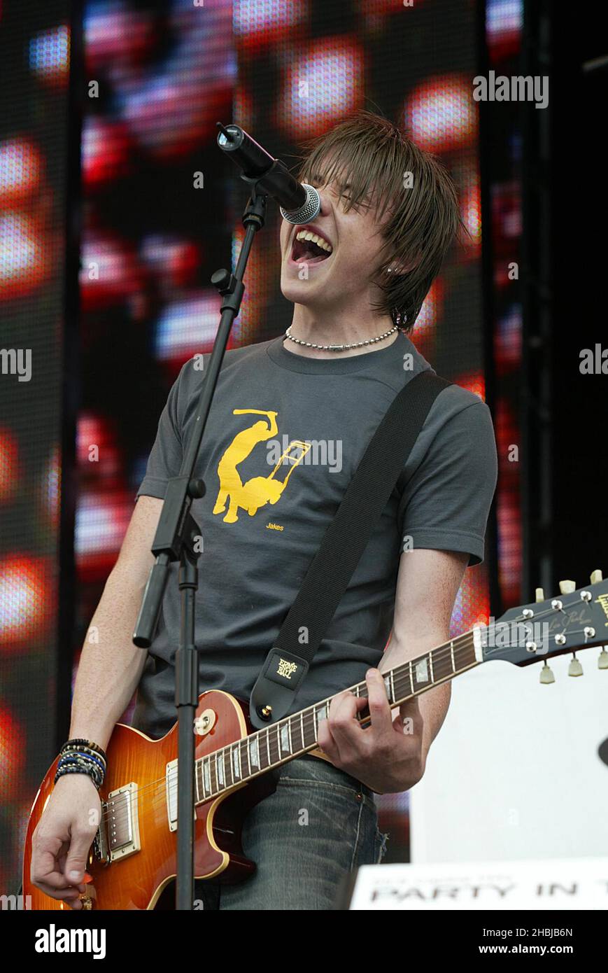 McFly performing at the Princes Trust Capital FM Party, in the Park at ...