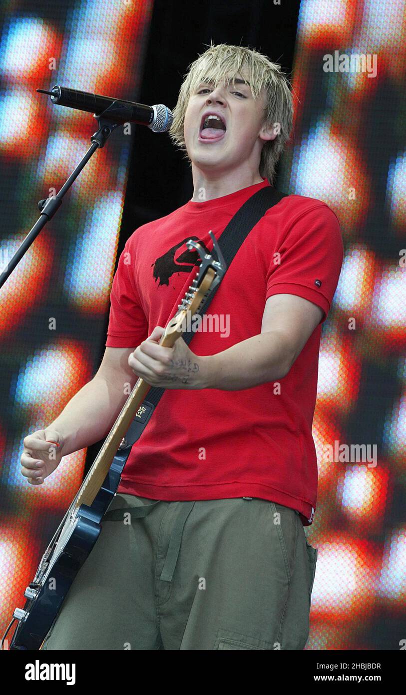 McFly performing at the Princes Trust Capital FM Party, in the Park at ...