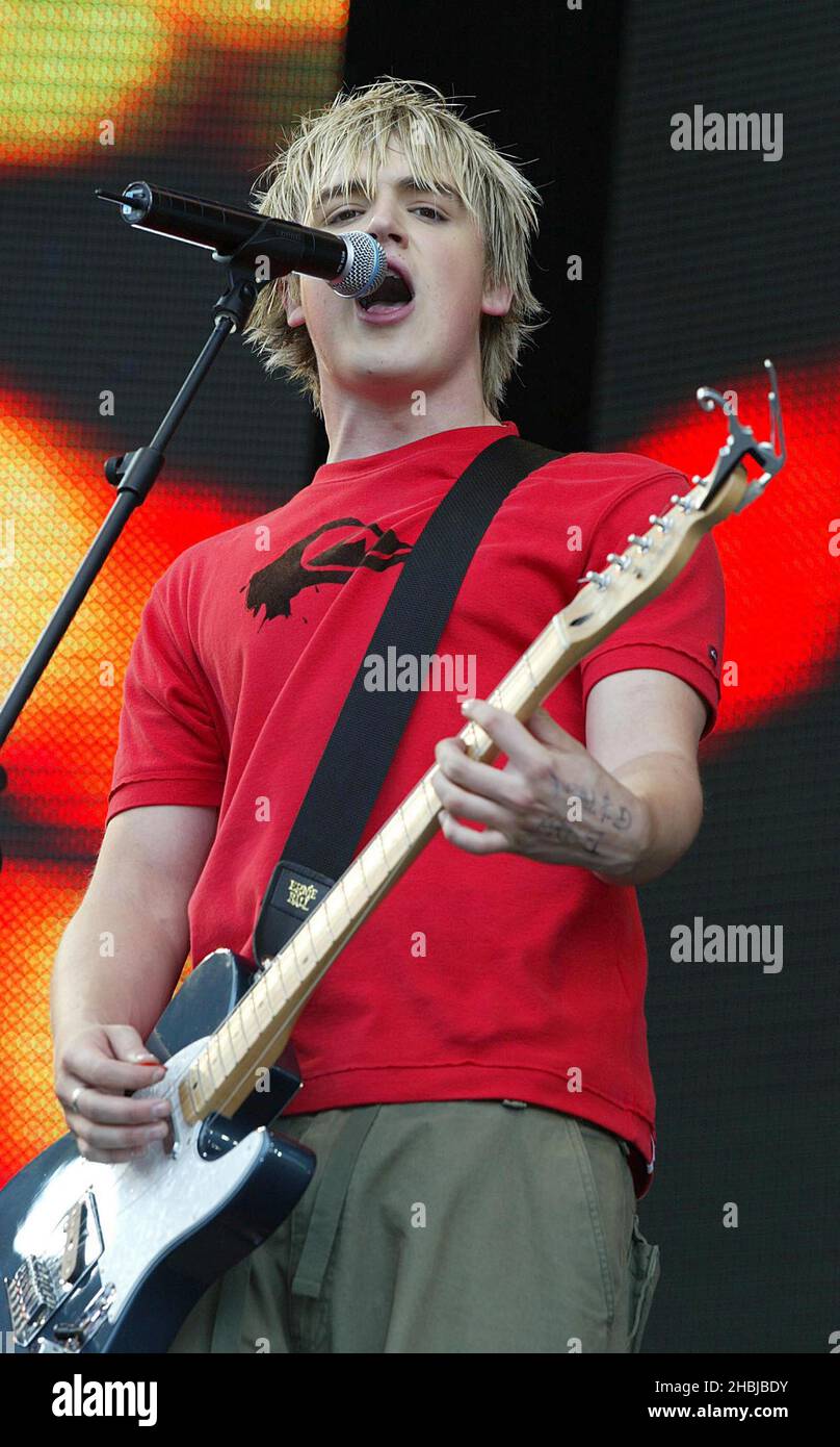 McFly performing at the Princes Trust Capital FM Party, in the Park at ...