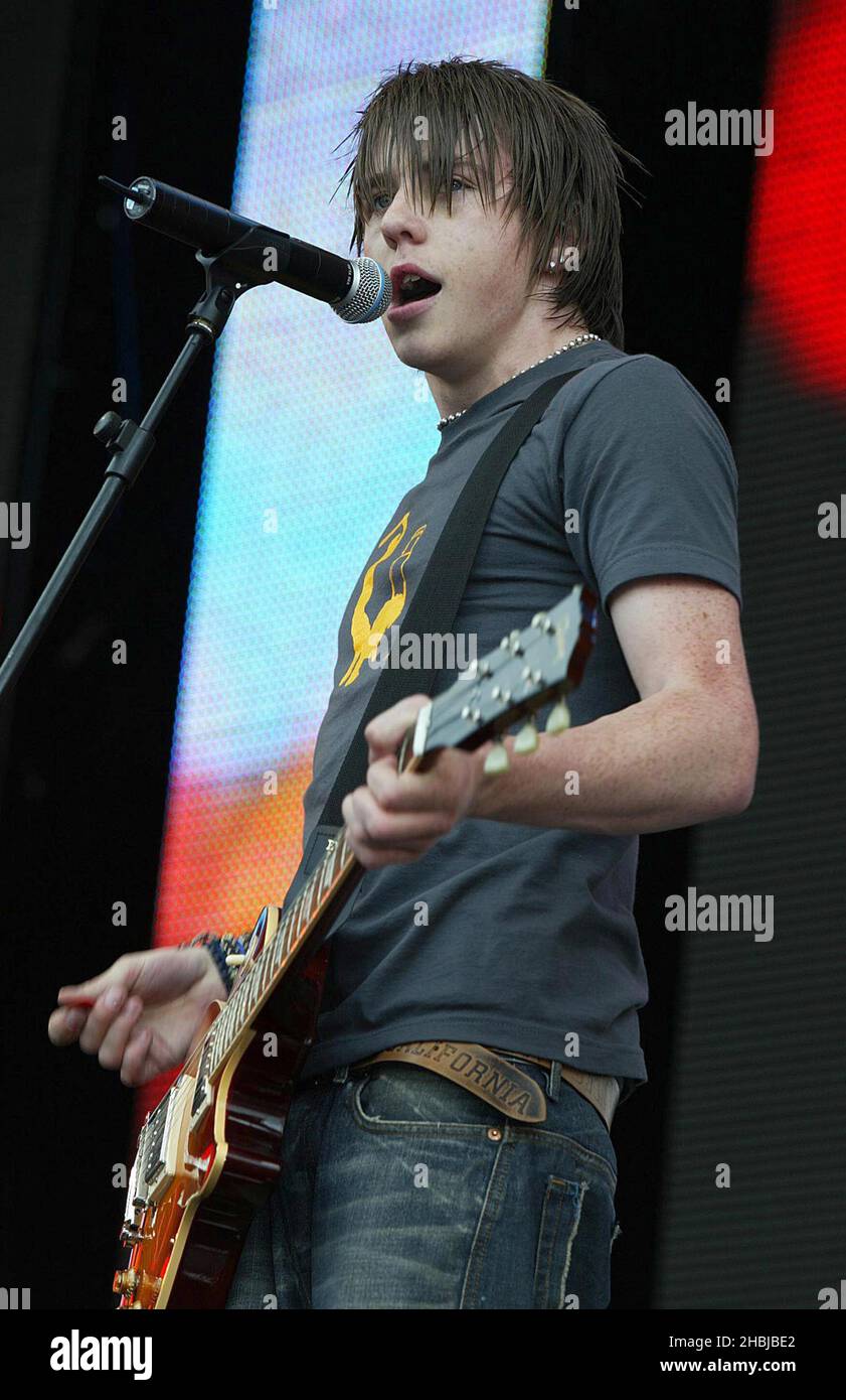 McFly performing at the Princes Trust Capital FM Party, in the Park at ...