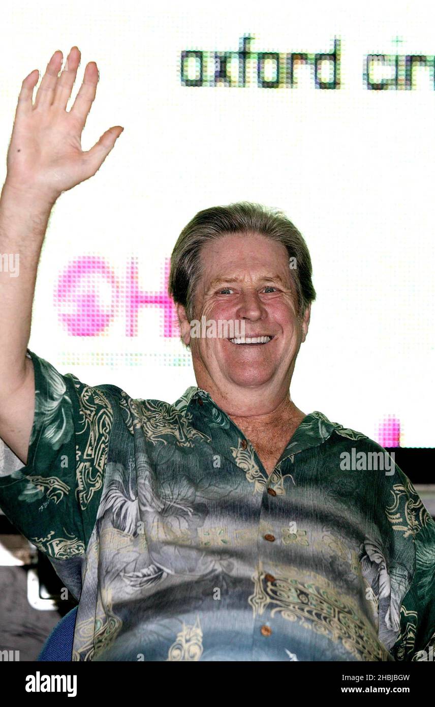 Brian Wilson (Beach Boys) signs copies of his new album Gettin' In Over ...